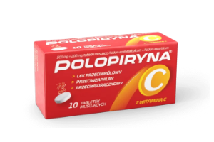 Polopiryna Complex 500 mg + 15,58 mg + 2 mg, proszek, 8 saszetek ...